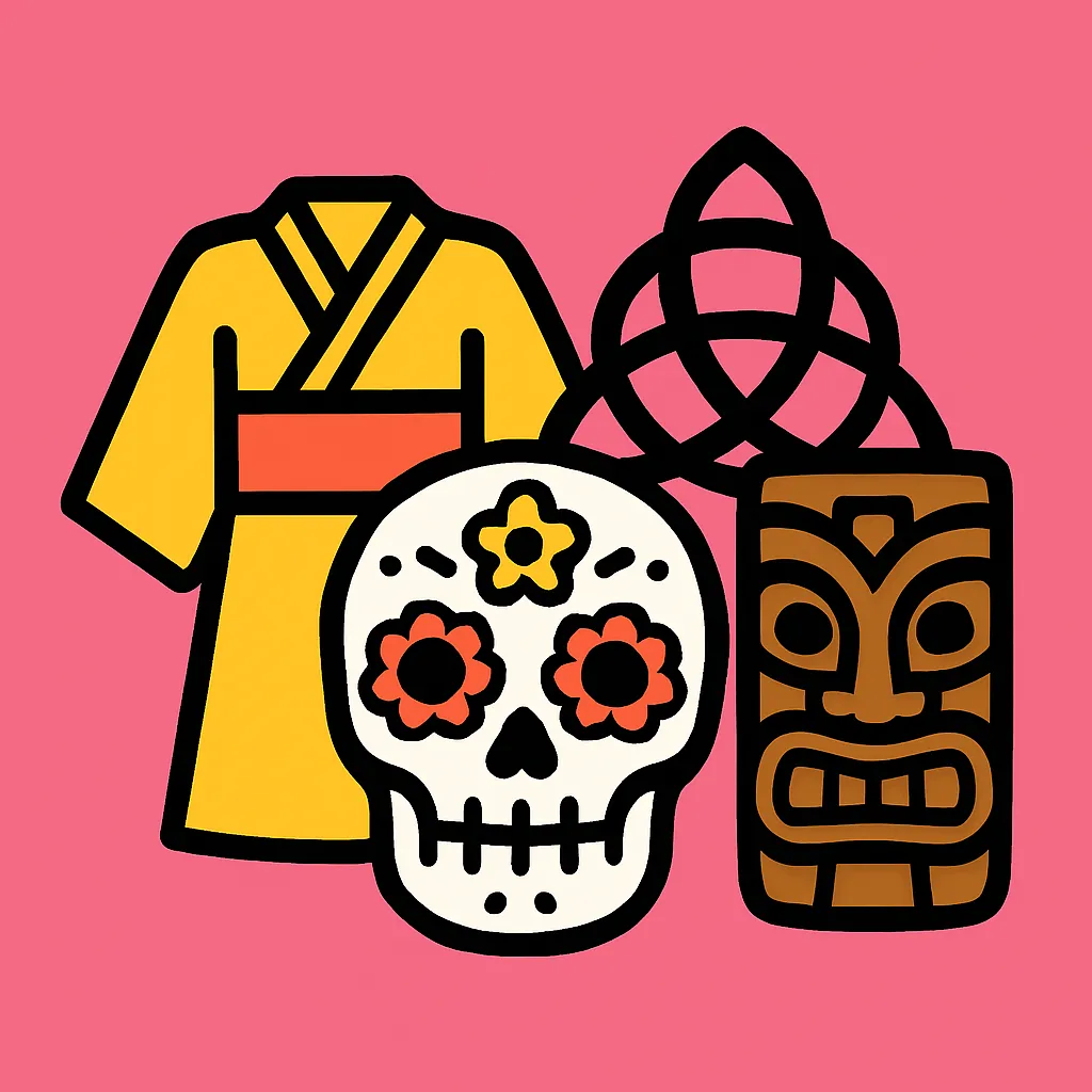 Free Printable Culture & Traditions Coloring Pages
