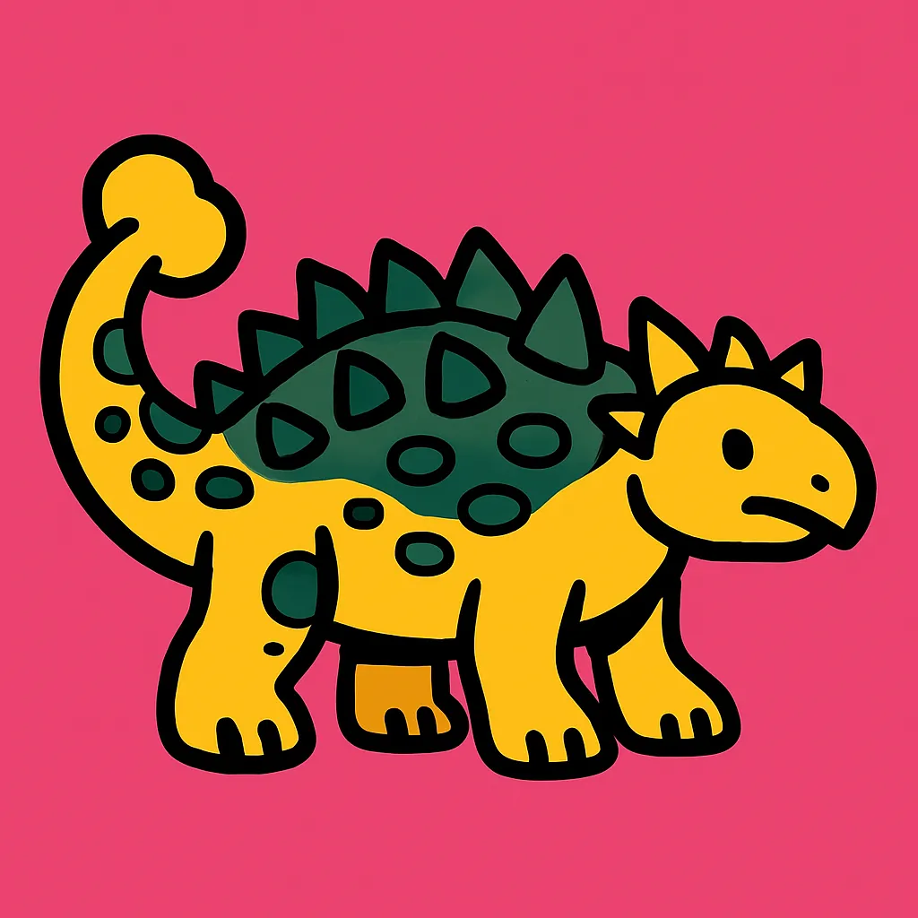 Free Printable Ankylosauruses Coloring Pages