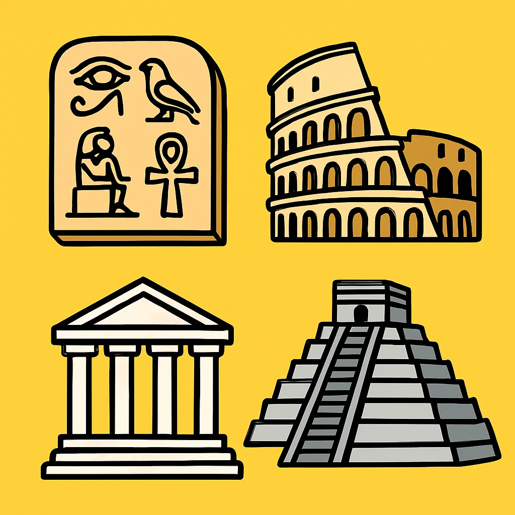 Free Printable Ancient Civilizations Coloring Pages