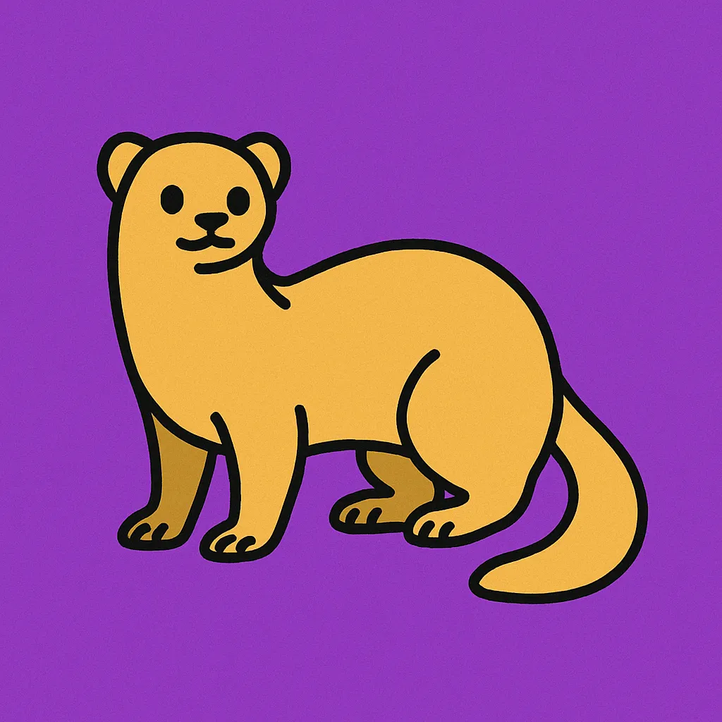 Free Printable Ferrets Coloring Pages