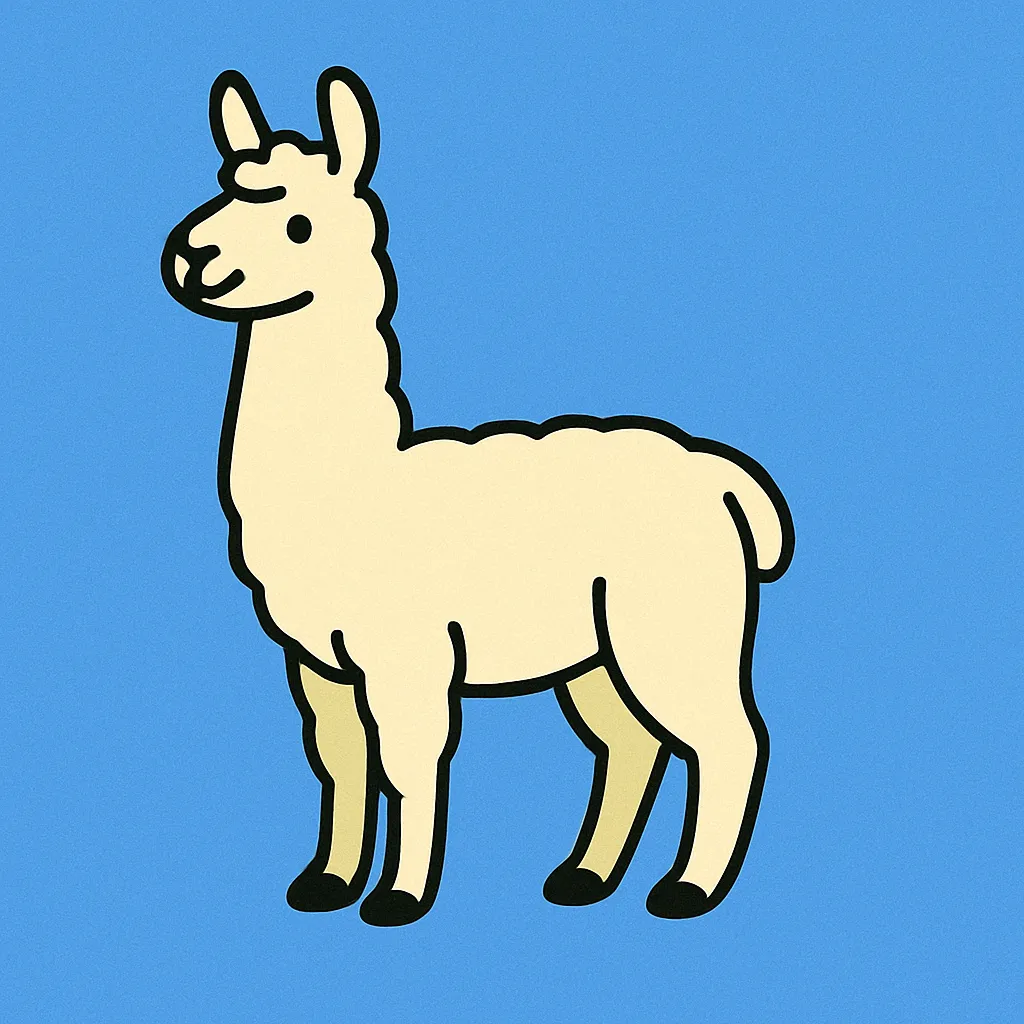 Free Printable Llamas & Alpacas Coloring Pages