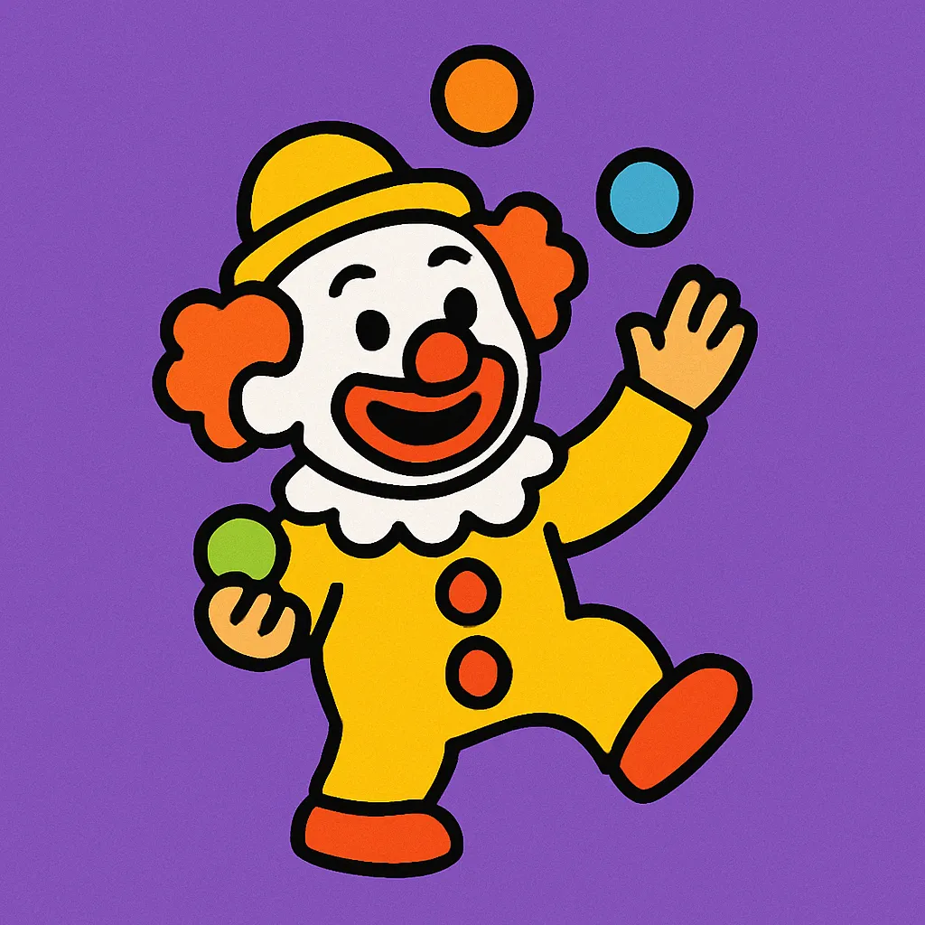 Free Printable Circus Performers Coloring Pages