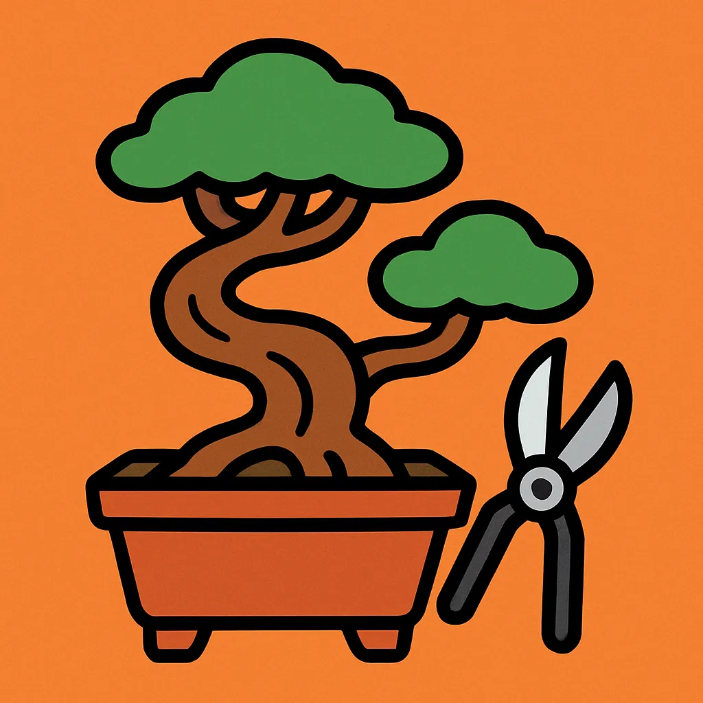 Free Printable Bonsai Trees Coloring Pages