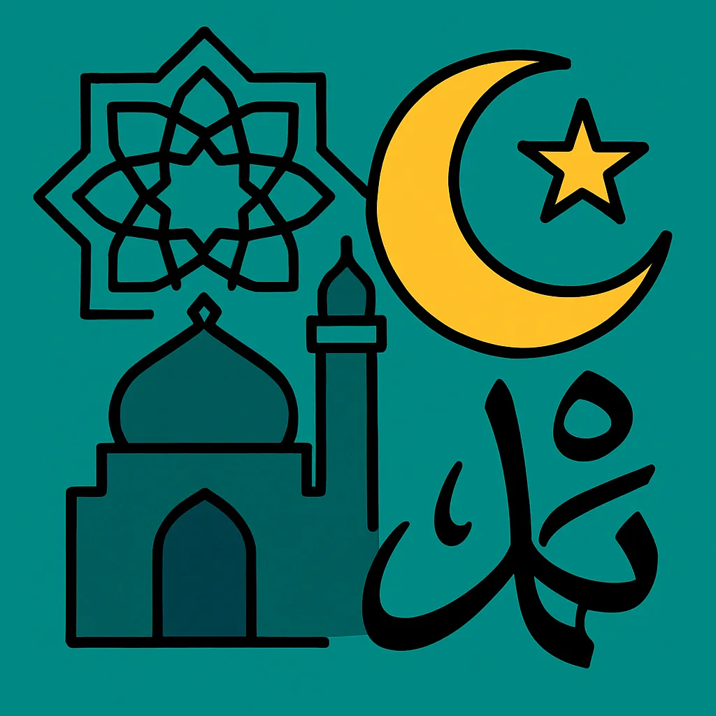 Free Printable Islamic Art & Calligraphy Coloring Pages