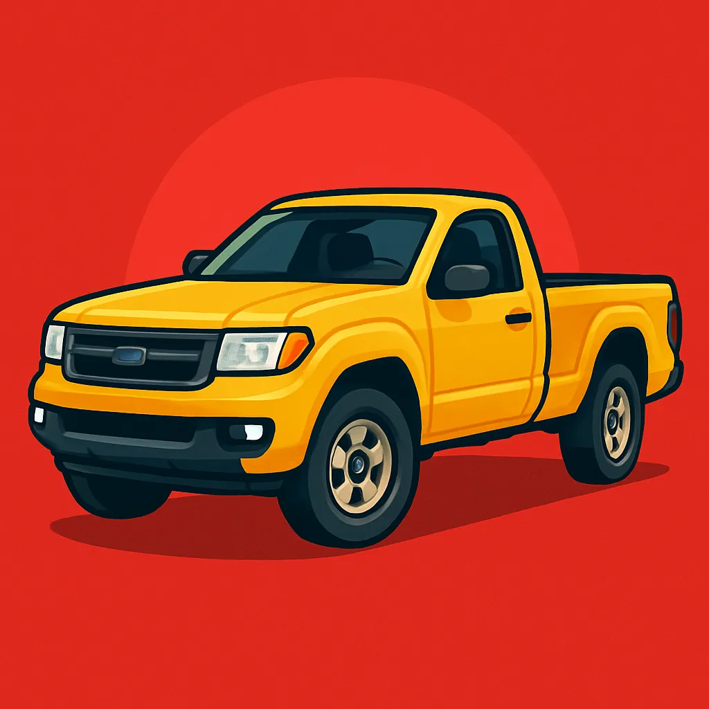 Free Printable Pickup Trucks & Vans Coloring Pages