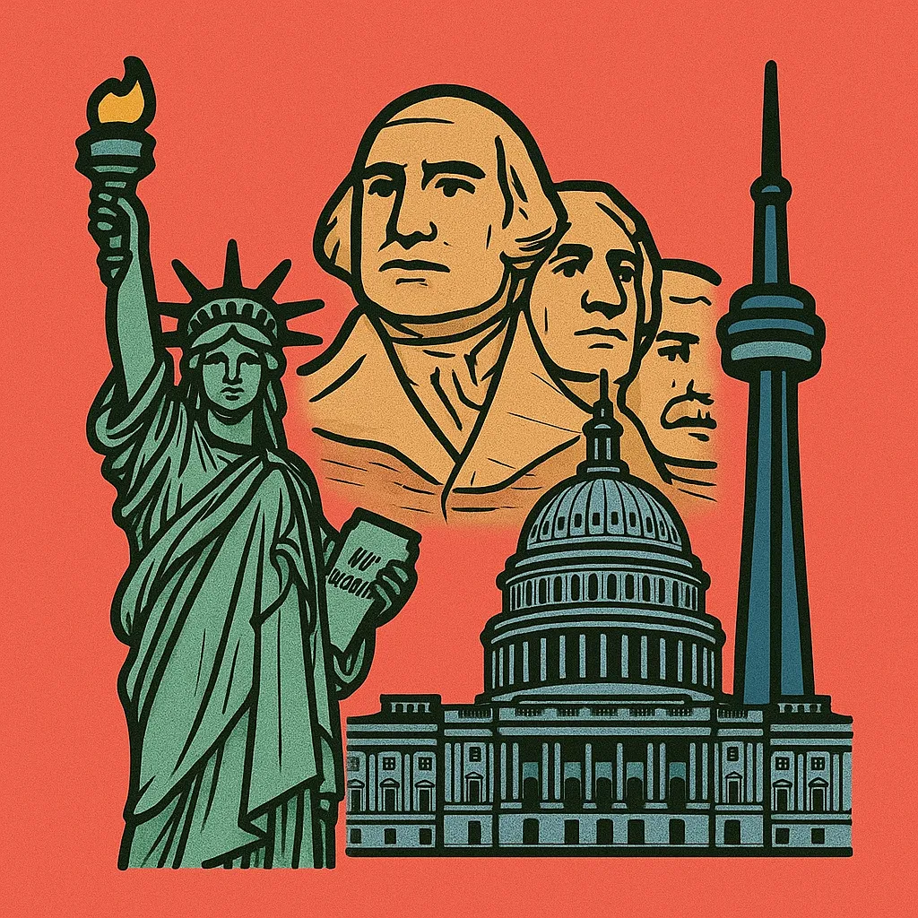 Free Printable North American Landmarks Coloring Pages