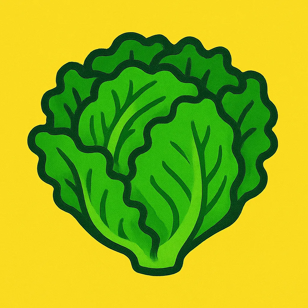 Free Printable Lettuce Coloring Pages
