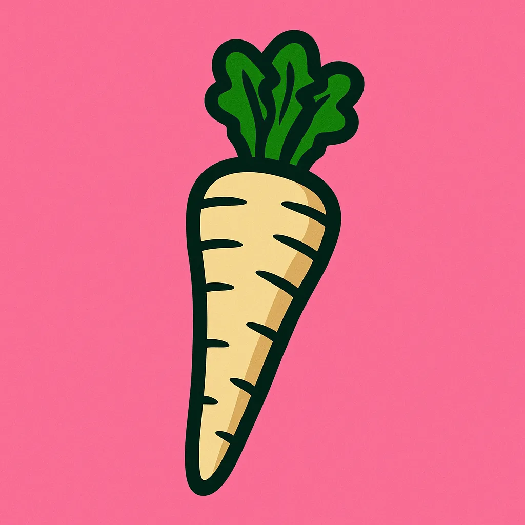 Free Printable Parsnips Coloring Pages