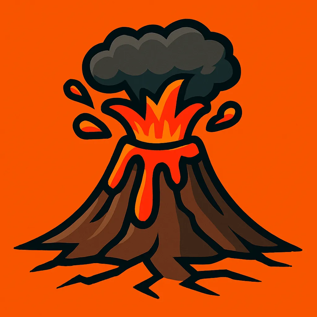 Free Printable Earthquakes & Volcanoes Coloring Pages